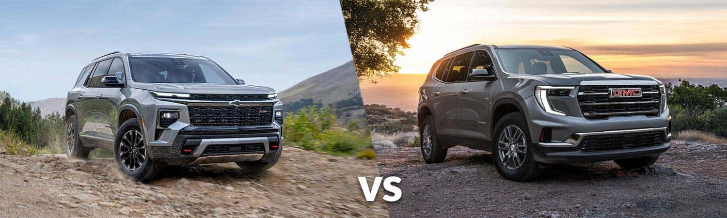 2025 Chevy Traverse vs 2025 GMC Acadia | Betley Chevrolet
