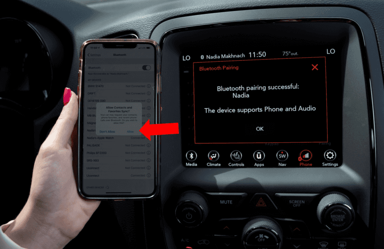 How To Connect Your Phone To The Uconnect System | Bloomington Chrysler ...