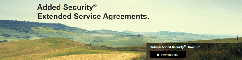 Subaru Extended Service Warranty