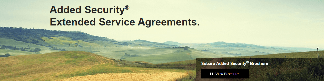 Subaru Extended Service Warranty