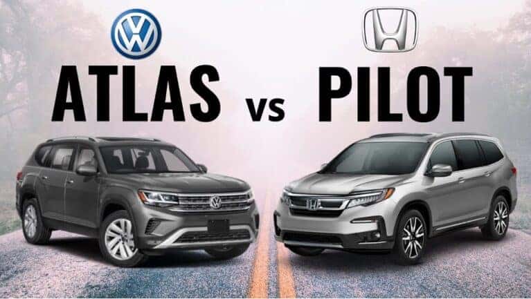 Volkswagen Atlas vs. Honda Pilot | Volkswagen SUV Comparison