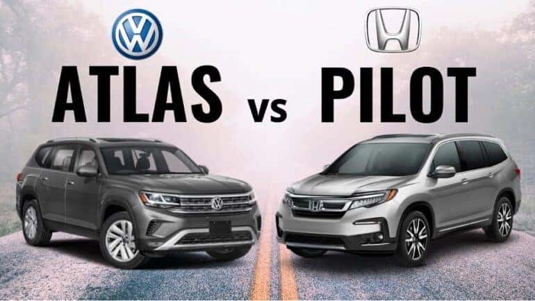 Volkswagen Atlas vs. Honda Pilot | Volkswagen SUV Comparison