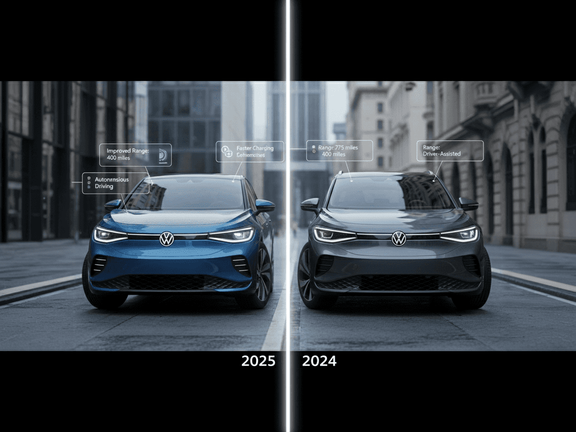 Compare 2025 vs 2024 VW Cars & SUVs | Volkswagen Price & Value Guide