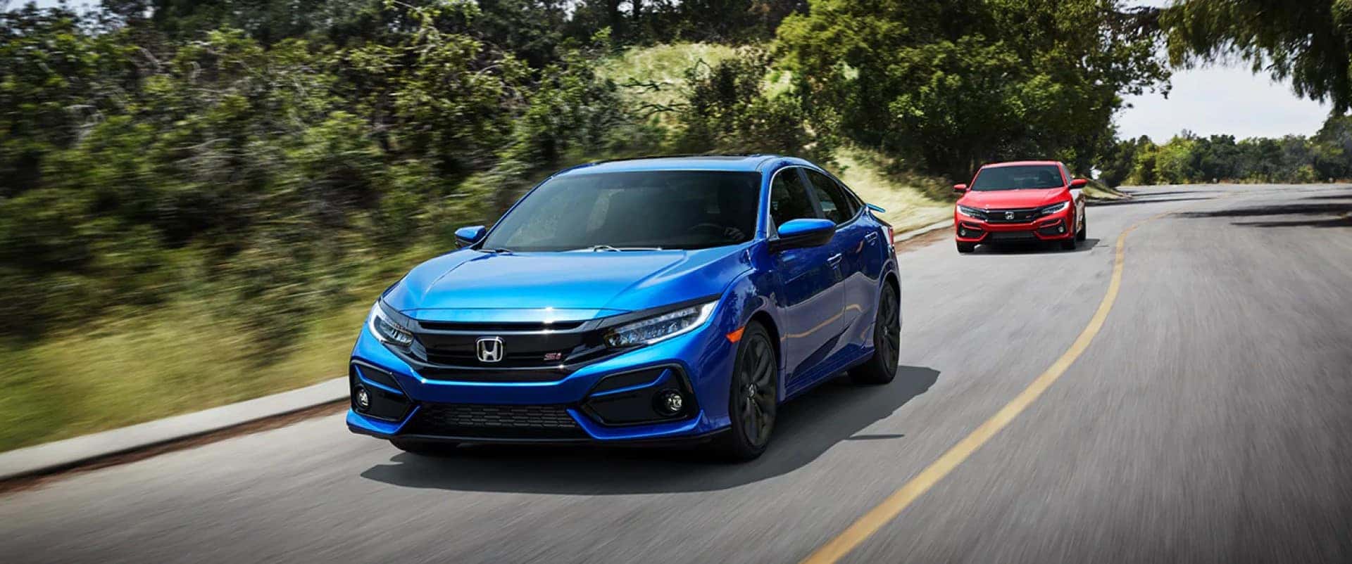 Honda Civic Si Blue