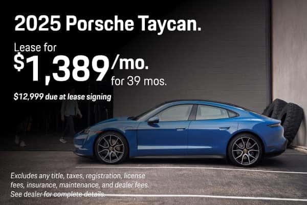 2025 Porsche Taycan Hendrick Porsche