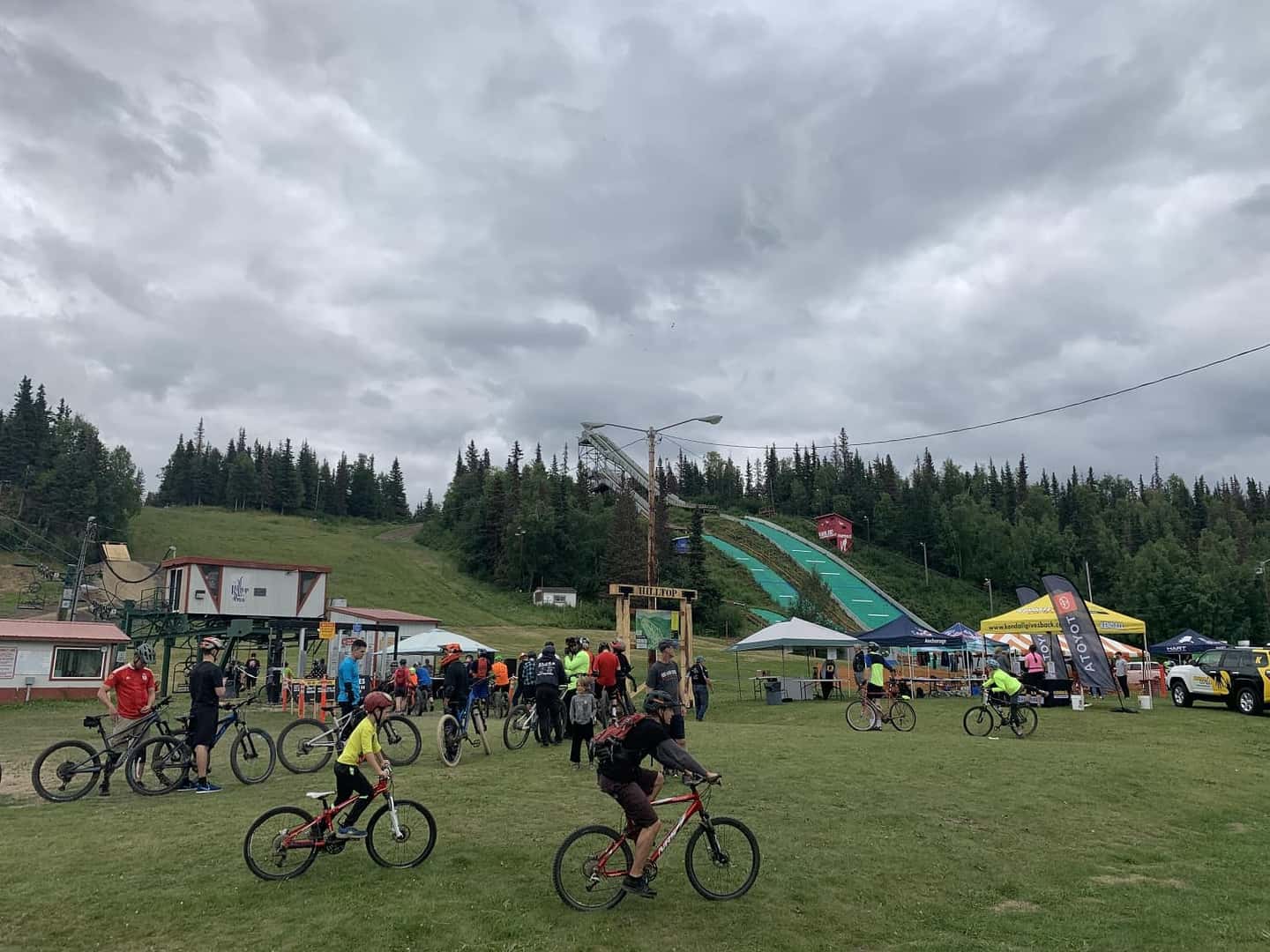 Hilltop Ski Area Opens New Bike Park | Kendall Auto Alaska