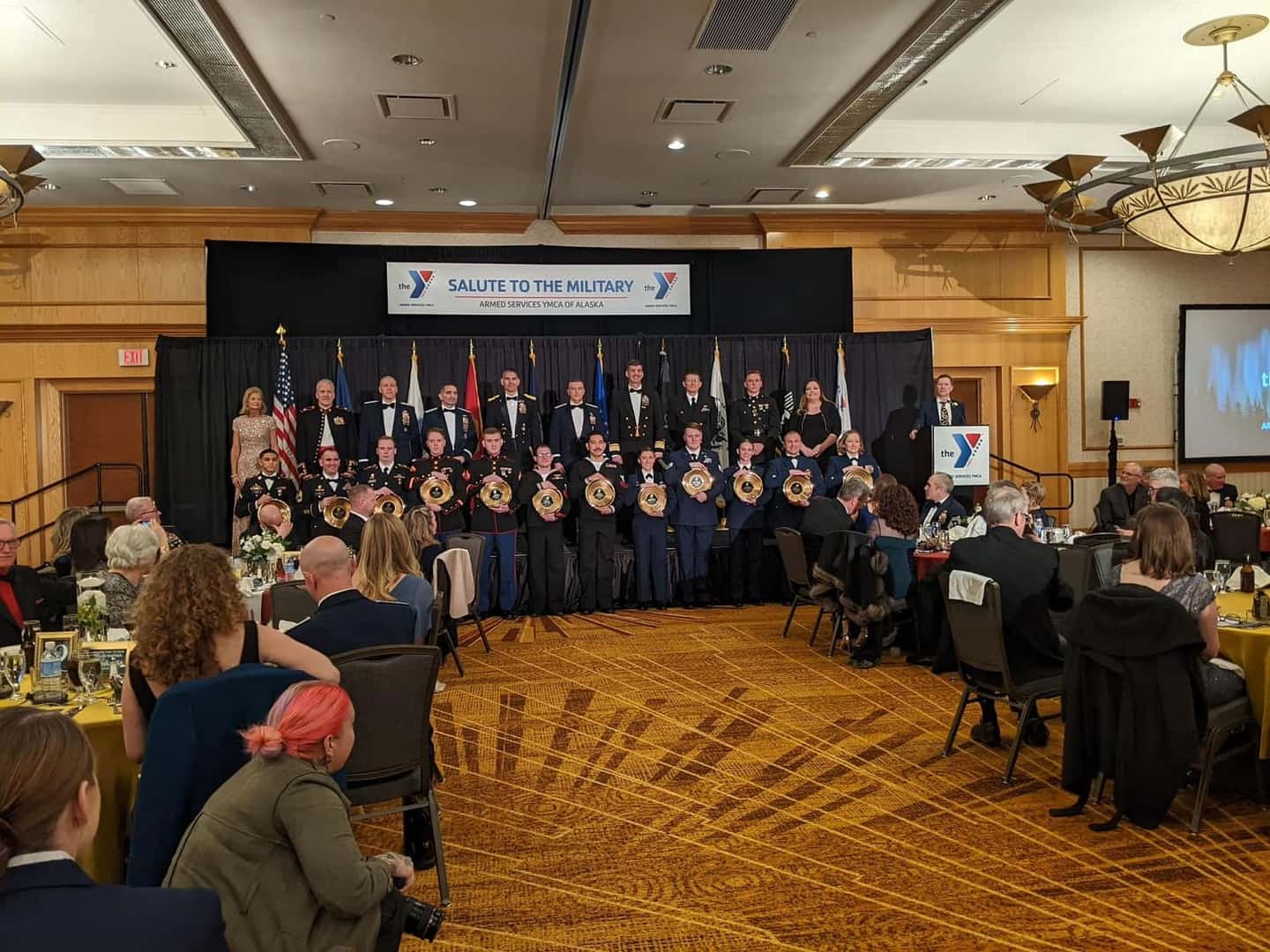 Armed Services YMCA Salute to the Military Award Ceremony | Kendall ...
