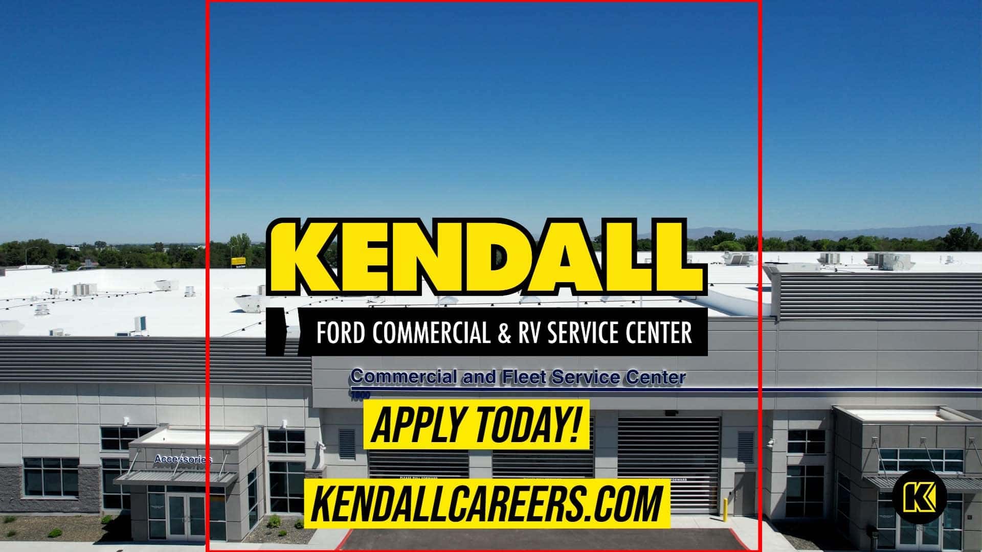 Now Hiring at Kendall's New Ford Commercial & RV Service Center ...