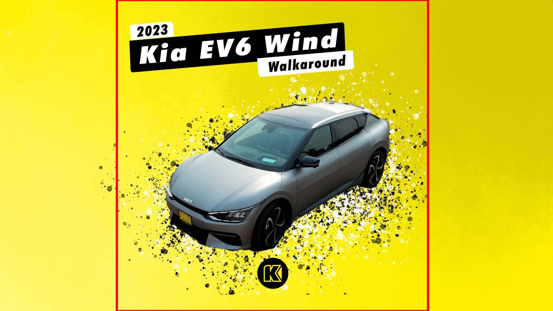 Electrify Your Ride in the New 2024 Kia EV6 Wind: Walkaround Video ...
