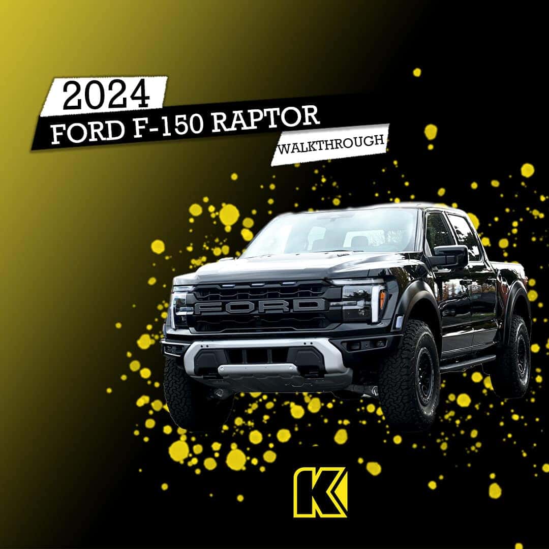 Go Anywhere in a 2024 Ford F-150 Raptor: Walkaround Video | Kendall ...