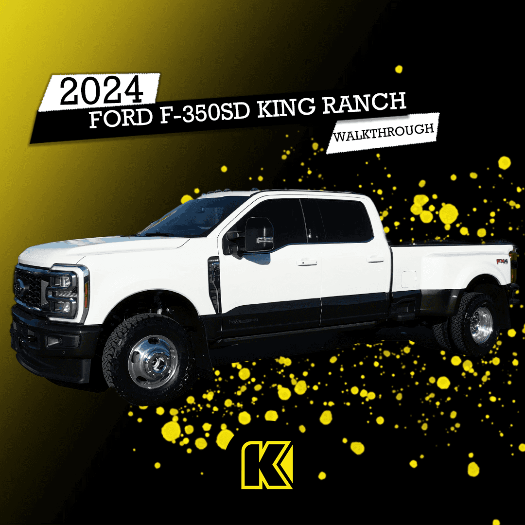 Hit the Trails in a Custom 2024 Ford F-350 SD King Ranch: Walkaround ...