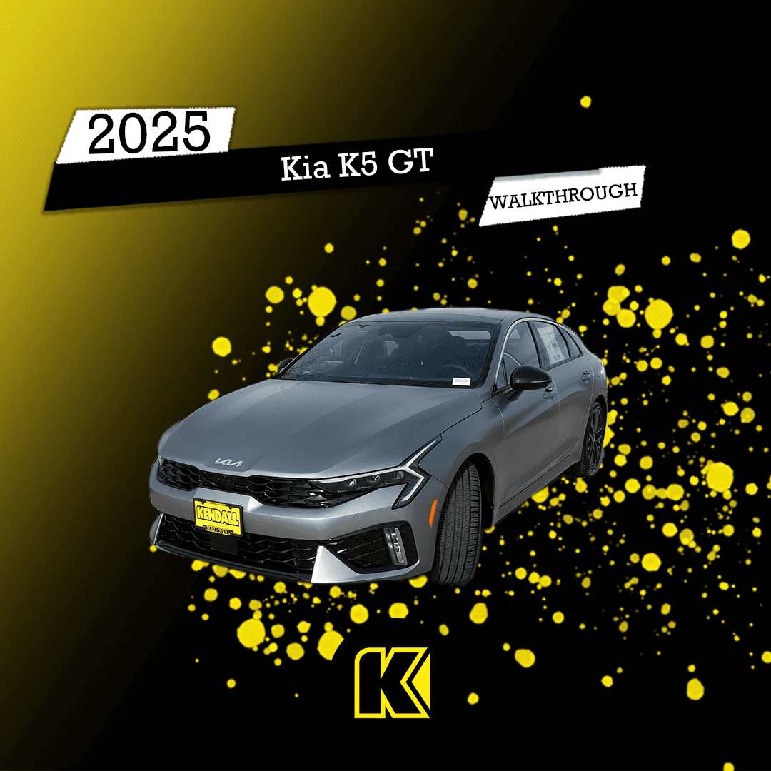 Check Out the Impressive 2025 Kia K5 GT: Walkaround Video | Kendall ...