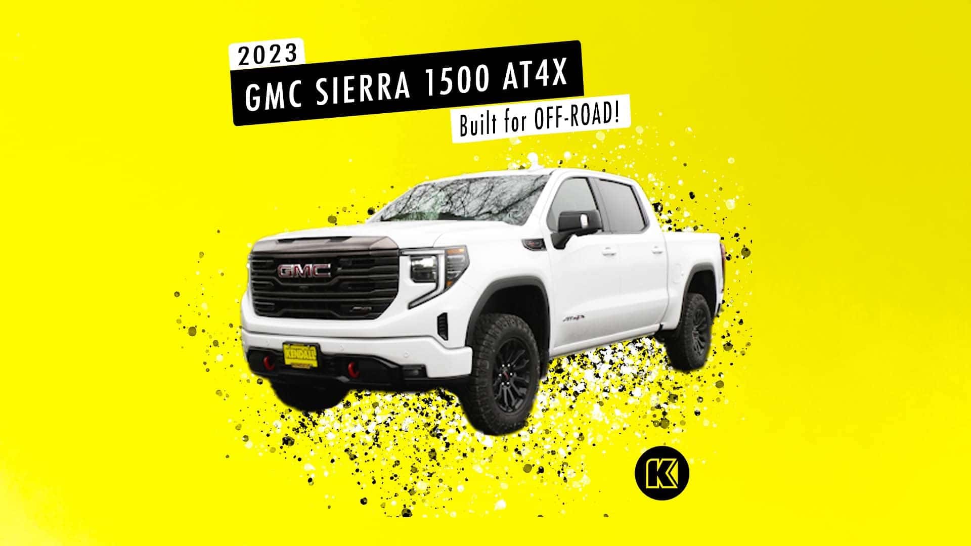 The New 2023 GMC Sierra AT4X is Ready For Your Next Adventure | Kendall ...