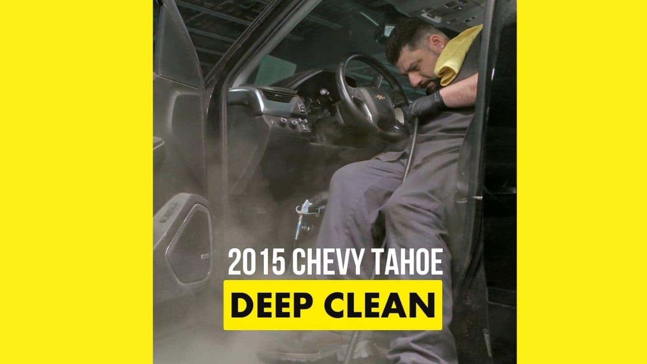 Detailing a 2015 Chevy Tahoe at Kendall Motorsport | Kendall Auto Group