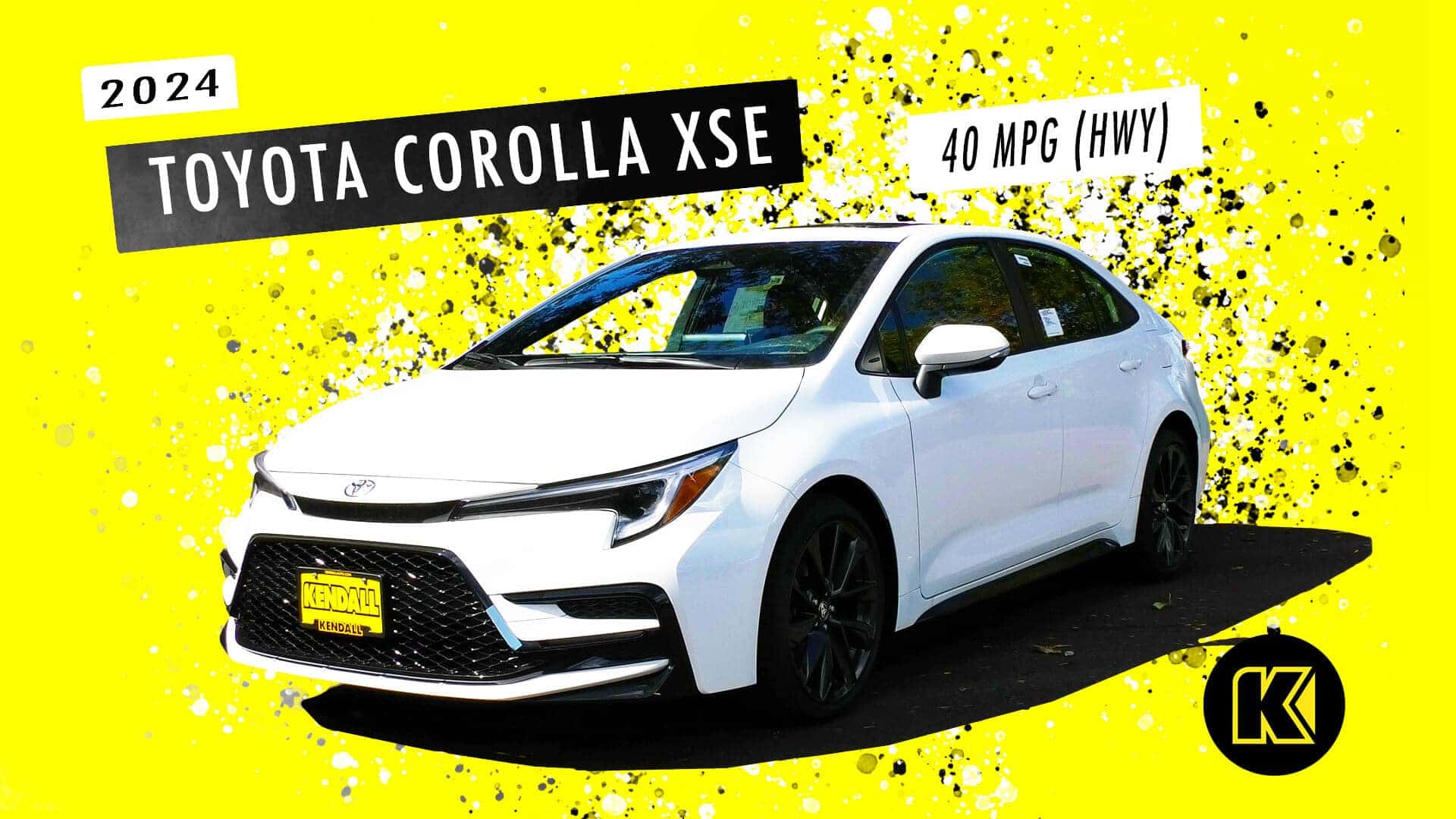 Explore in a 2024 Toyota Corolla XSE | Kendall Auto Group