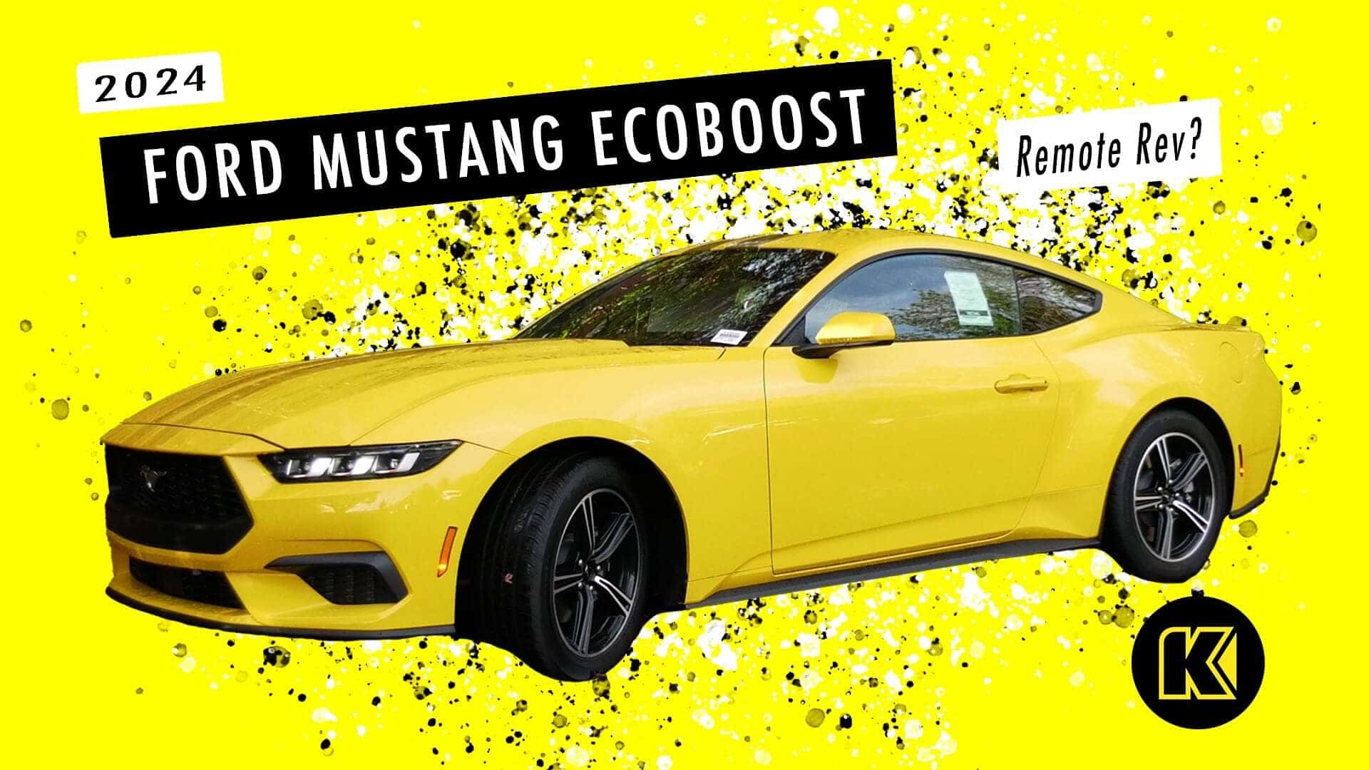 Use Remote Rev in the 2024 Ford Mustang | Kendall Auto Group