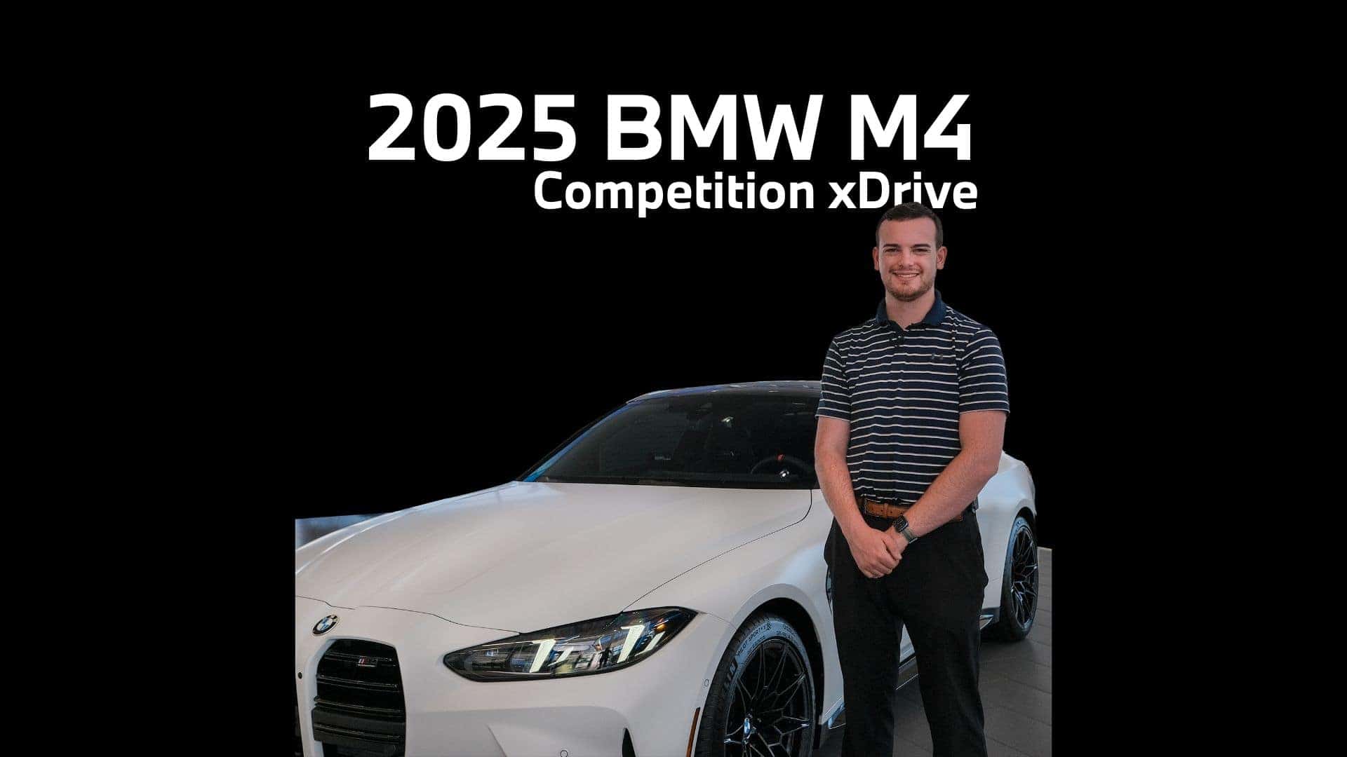 Create a Customized 2025 BMW M4 Competition xDrive: Walkaround Video ...
