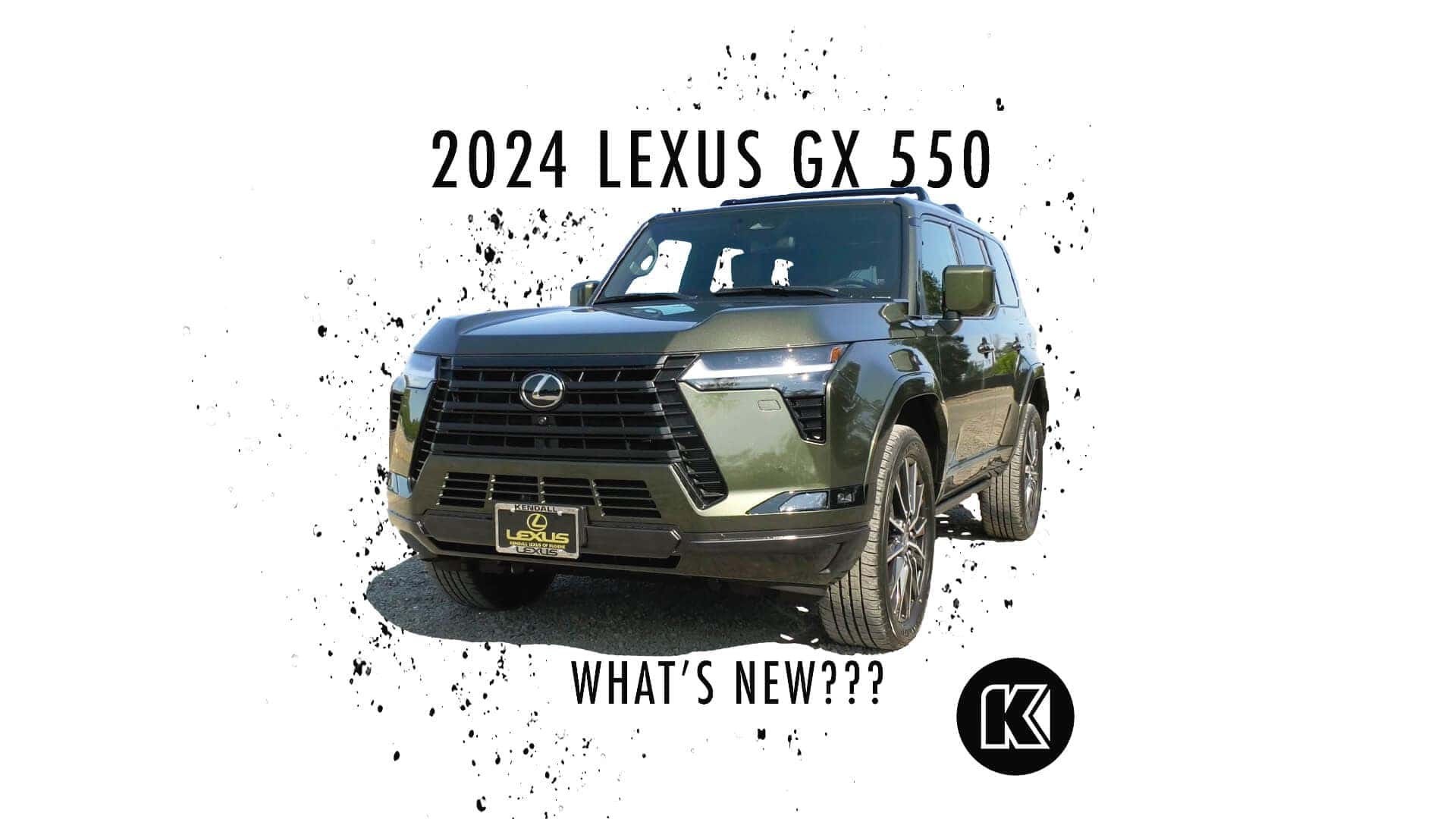 Explore the New Design of the 2024 Lexus GX 550 | Kendall Auto Group