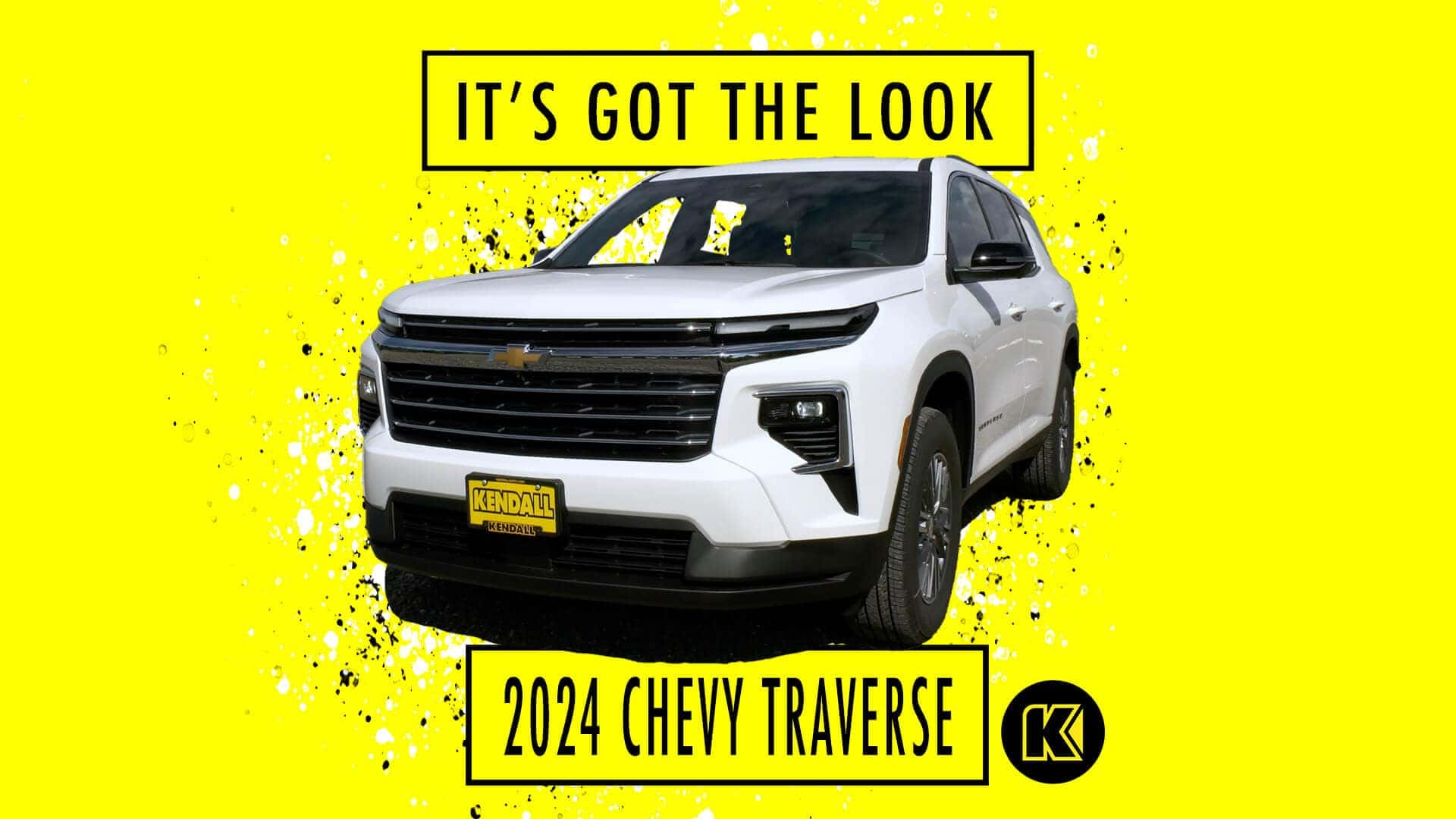 The Bold Style of the new 2024 Chevy Traverse LT | Kendall Auto Group