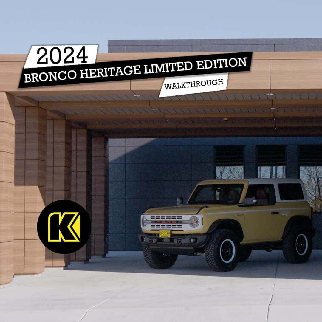 Get Ready for the 2024 Ford Bronco Heritage Limited: Walkaround Video ...