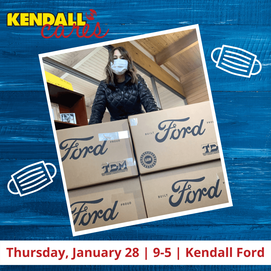 Ford Oregon Mask Donation Day | Kendall Auto Oregon