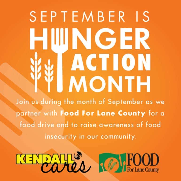 Hunger Action Month | Kendall Auto Oregon