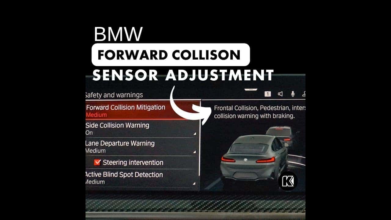 How to Adjust Frontal Collision Mitigation on your BMW | Kendall Auto ...