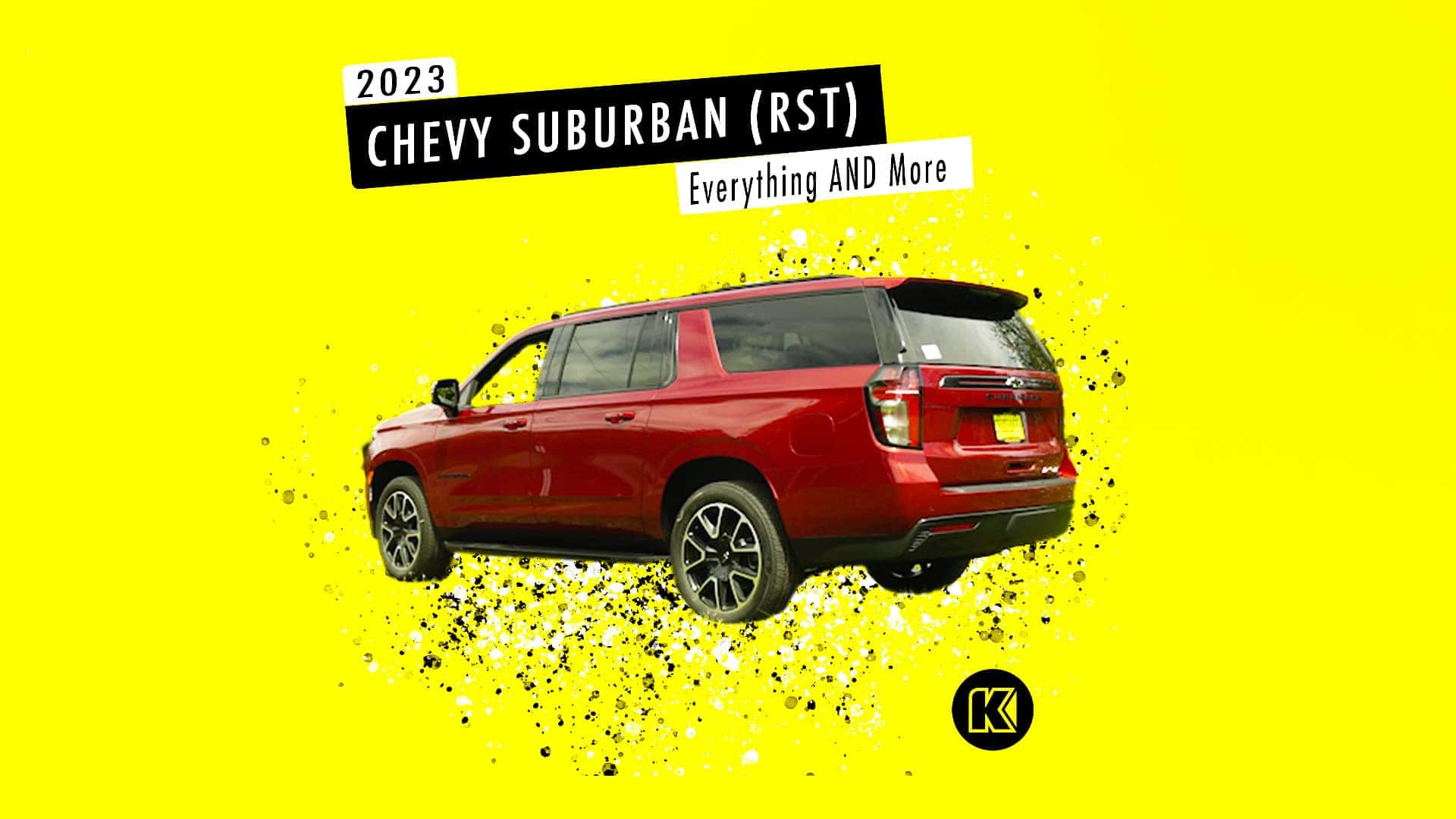 Take Family Road Trips in the 2023 Chevrolet Suburban RST | Kendall ...