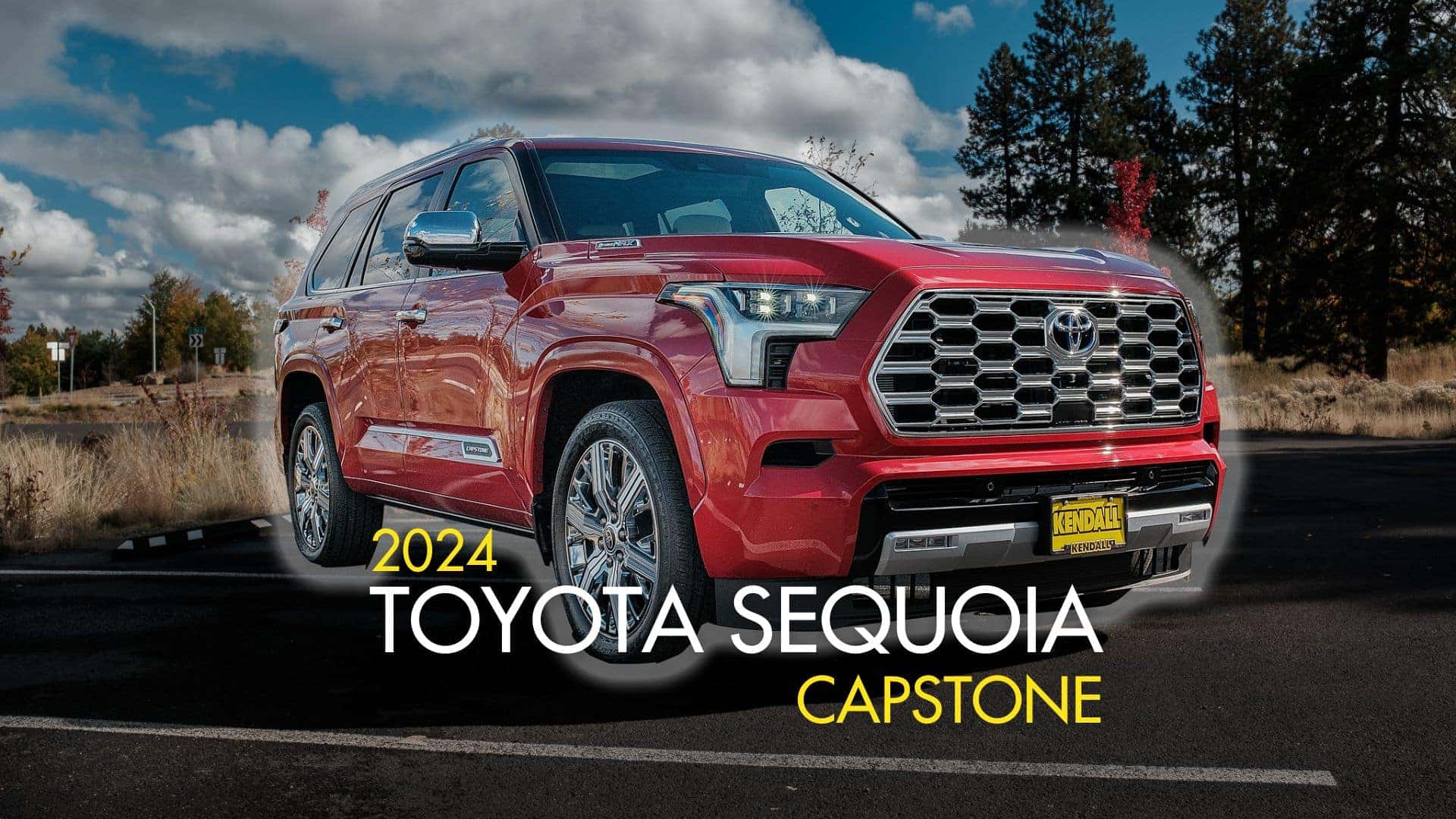 Never Miss a Beat Driving a 2024 Toyota Sequoia Capstone | Kendall Auto ...