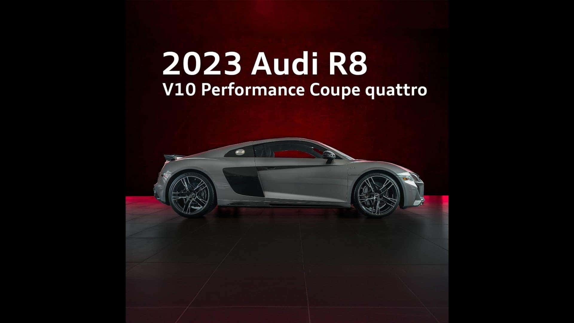 This Supercar Can Do It All: 2023 Audi R8 V10 Performance Walkaround ...
