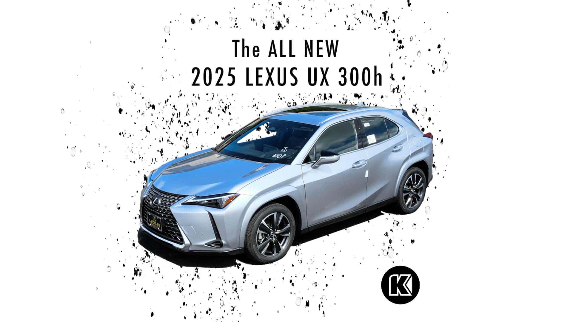 Get Around in a Crossover SUV: 2025 Lexus UX 300h Walkaround Video ...