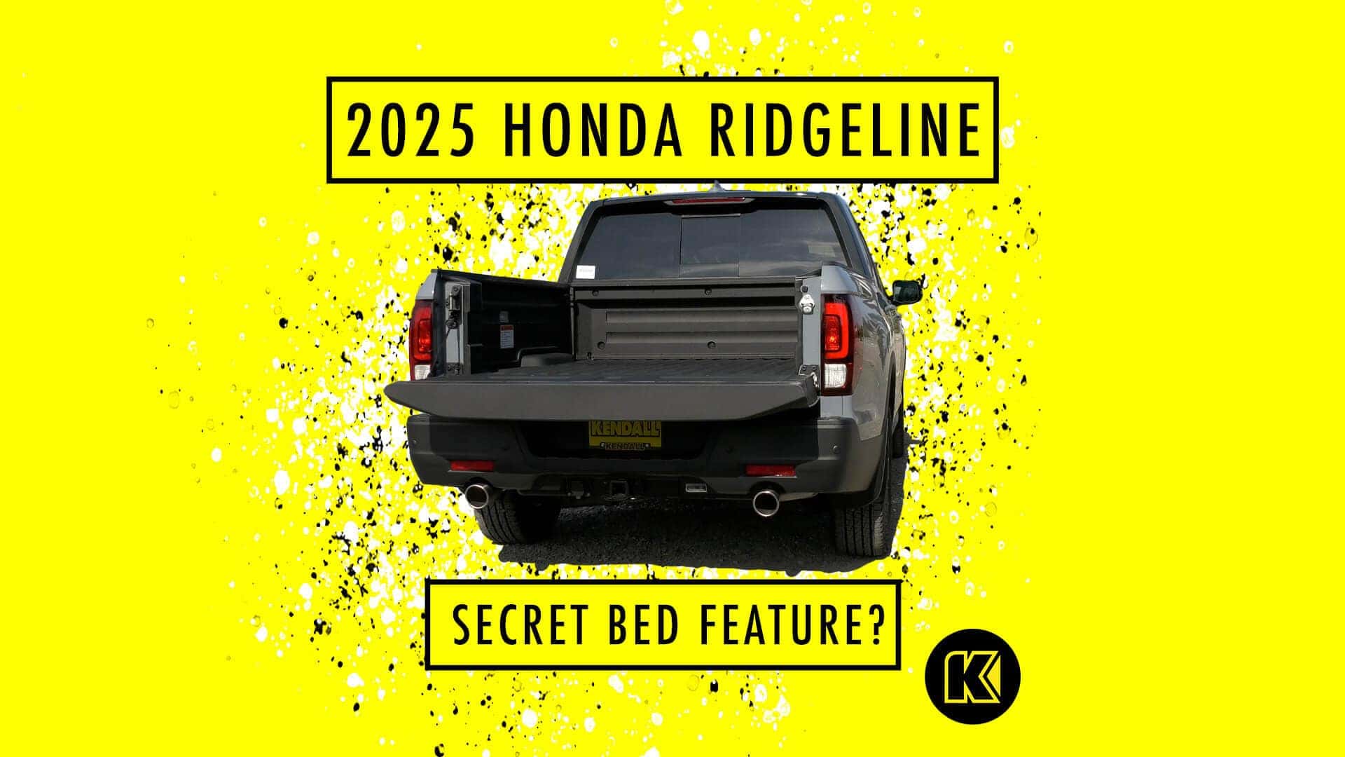 The Built-In Cooler of the 2025 Honda Ridgeline Black Edition | Kendall ...