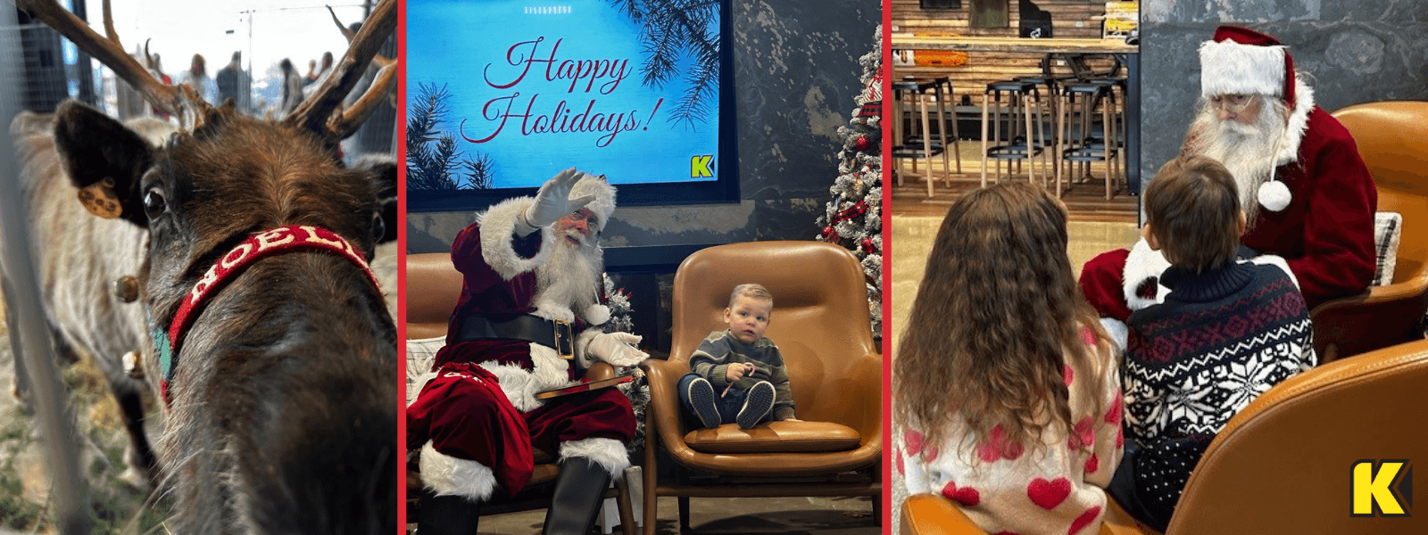 Santa Claus and His Reindeer are Coming to Town on December 7 ...