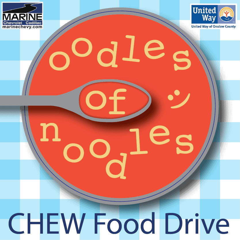 Oodles of Noodles - CHEW Food Drive | Marine Chevrolet