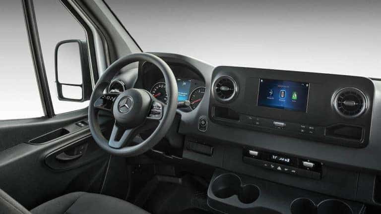 2020 Mercedes-Benz Sprinter Interior Features & Dimensions | Vans Interior
