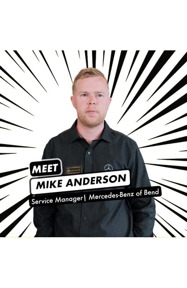 Meet Mike Anderson - Mercedes-Benz Service Manager | Mercedes-Benz of Bend