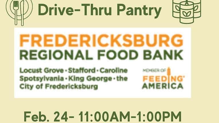 Help Feed Our Community Through The Fredericksburg Regional Food Bank ...