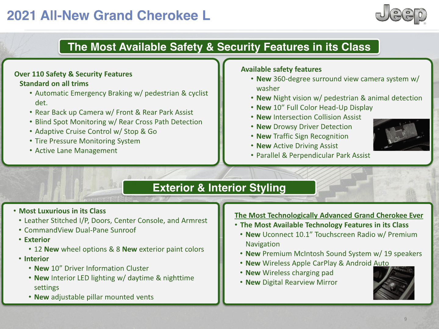 Discover the New Jeep Grand Cherokee L | Security Dodge Chrysler Jeep Ram