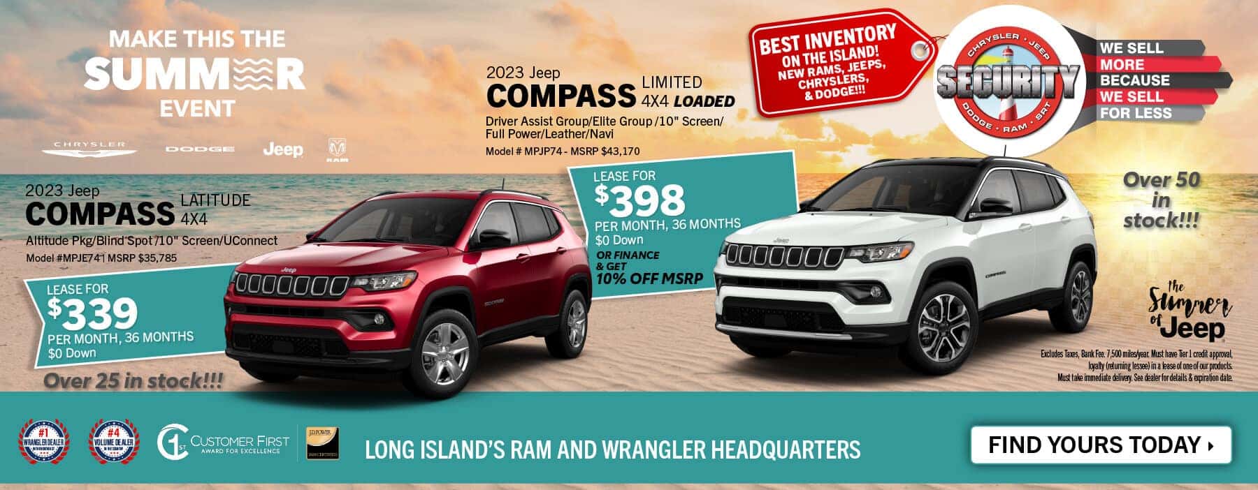 Long Island & Queens, NY Jeep & Dodge RAM Dealership | Security Dodge ...