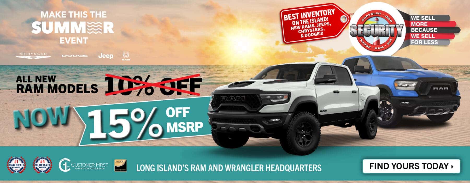 Long Island & Queens, NY Jeep & Dodge RAM Dealership | Security Dodge ...