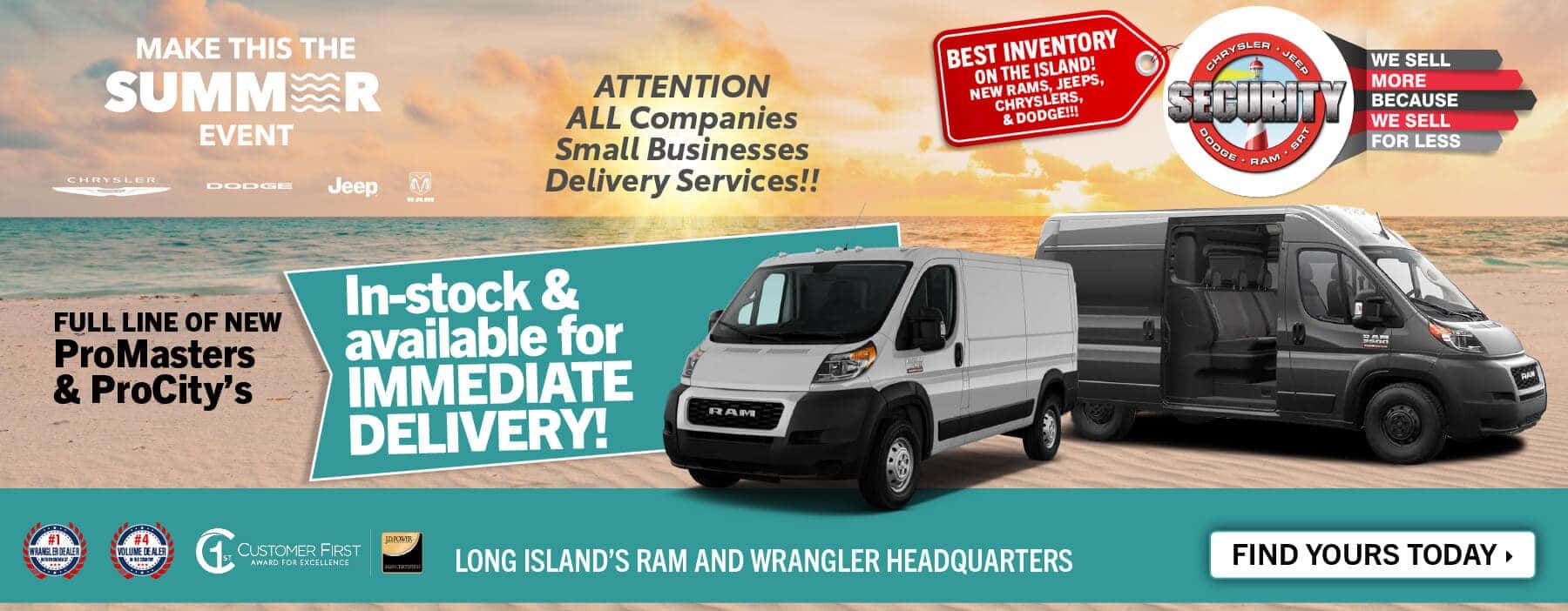 Long Island & Queens, NY Jeep & Dodge RAM Dealership | Security Dodge ...