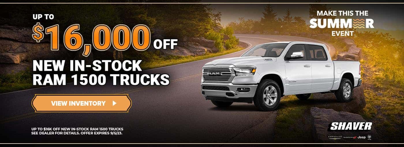 New & Used Chrysler Dodge Jeep RAM Dealer In Los Angeles | Shaver
