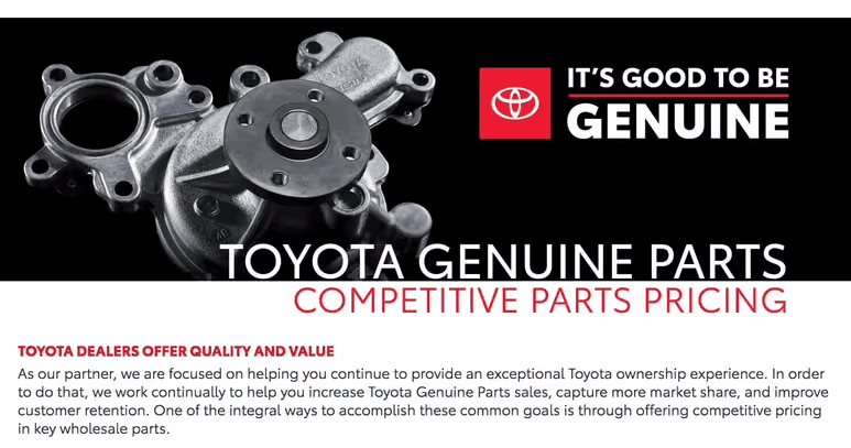 Genuine Toyota Parts | Star Toyota of Bayside near Corona