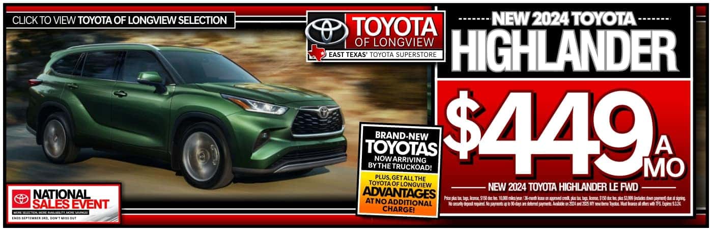 Toyota of Longview | Toyota Dealer in Longview, TX