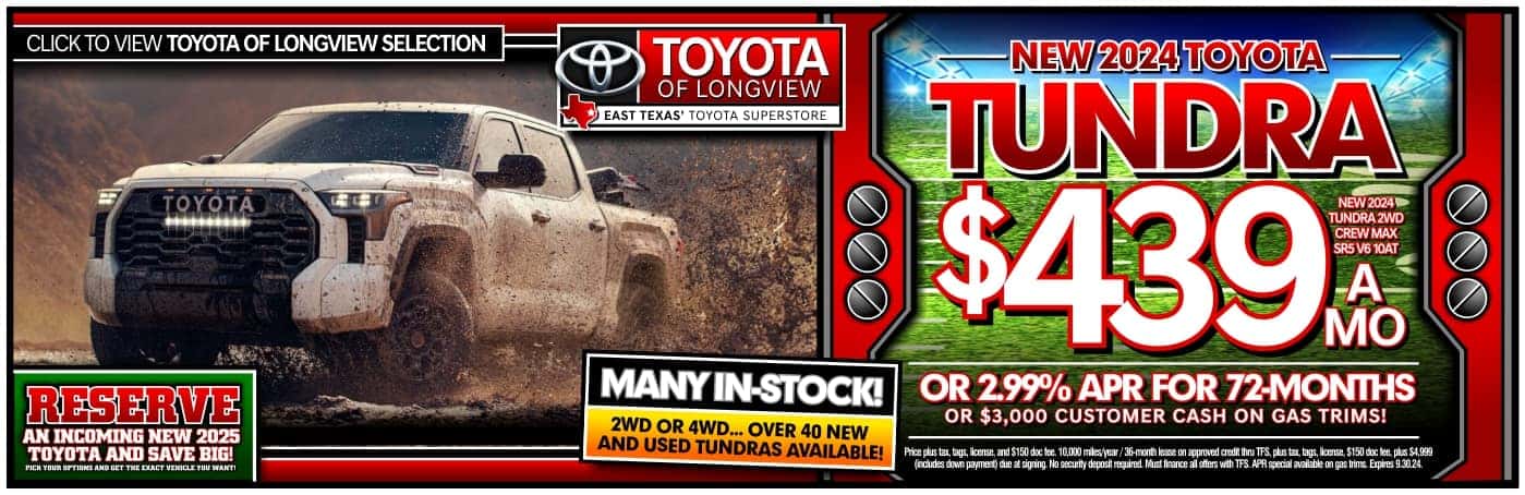 Toyota of Longview | Toyota Dealer in Longview, TX
