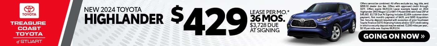 New Toyota Vehicles for Sale | Treasure Coast Toyota of Stuart