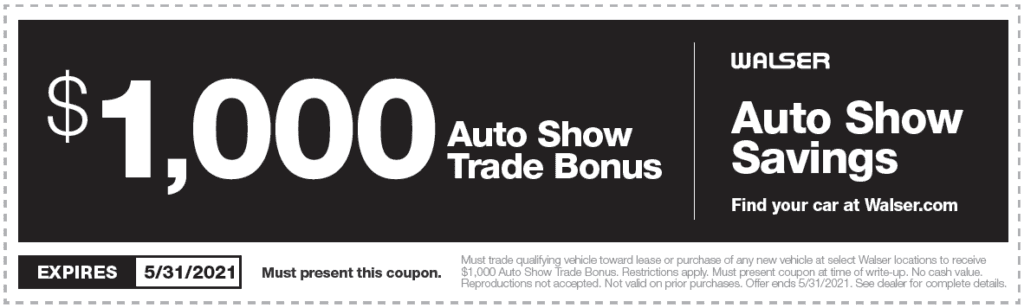 2021 Twin Cities Auto Show Sales Event | Walser Automotive Group