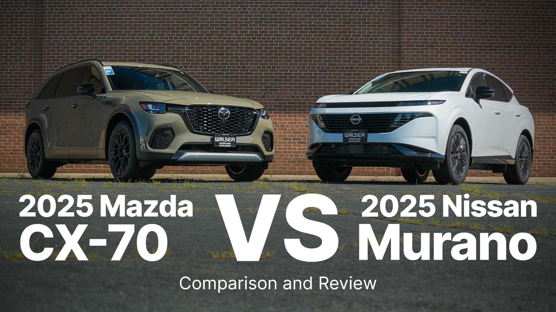 2025 Nissan Murano vs. Mazda CX‑70: Ultimate Midsize SUV Guide