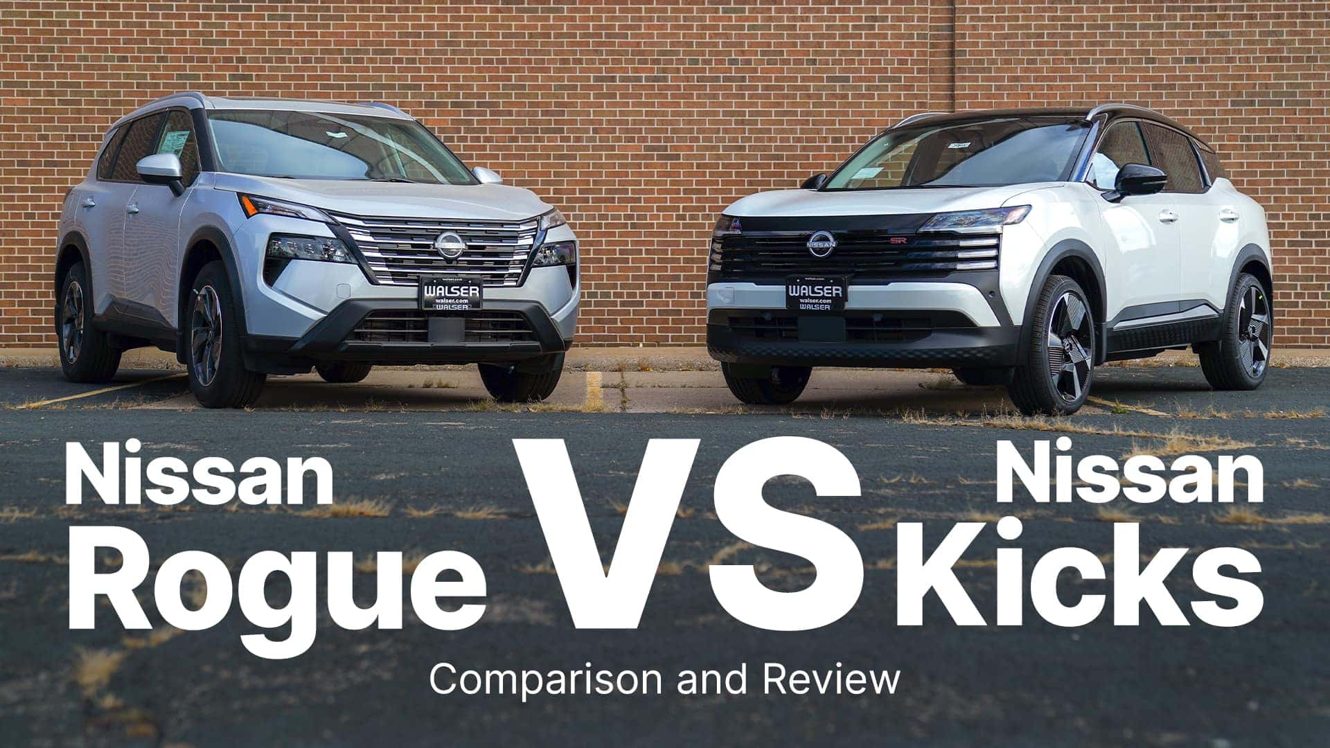 Nissan Kicks vs Nissan Rogue: Which Small Nissan SUV is Right for You?