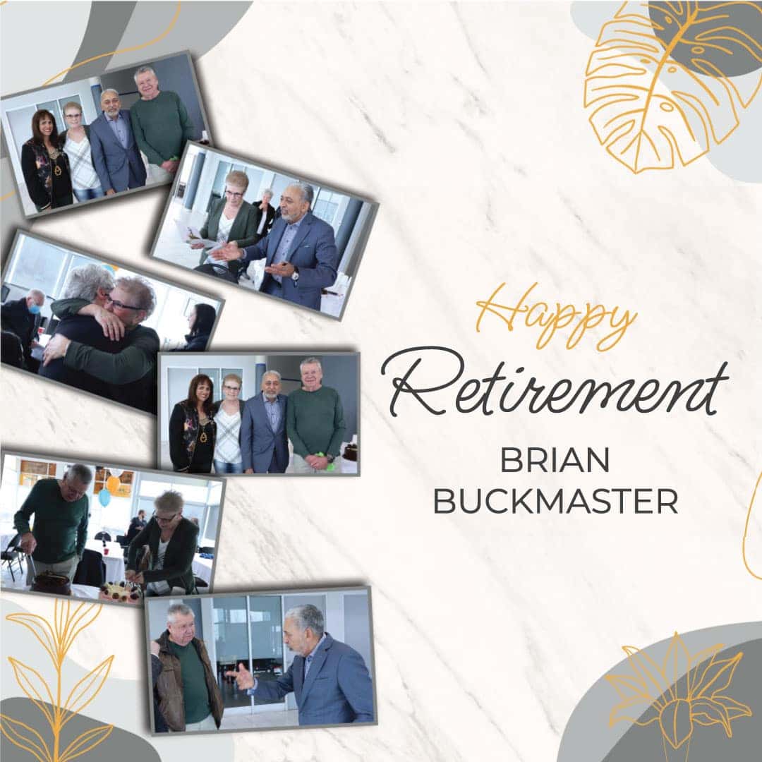 Happy Retirement Brian Buckmaster | Winnipeg Honda